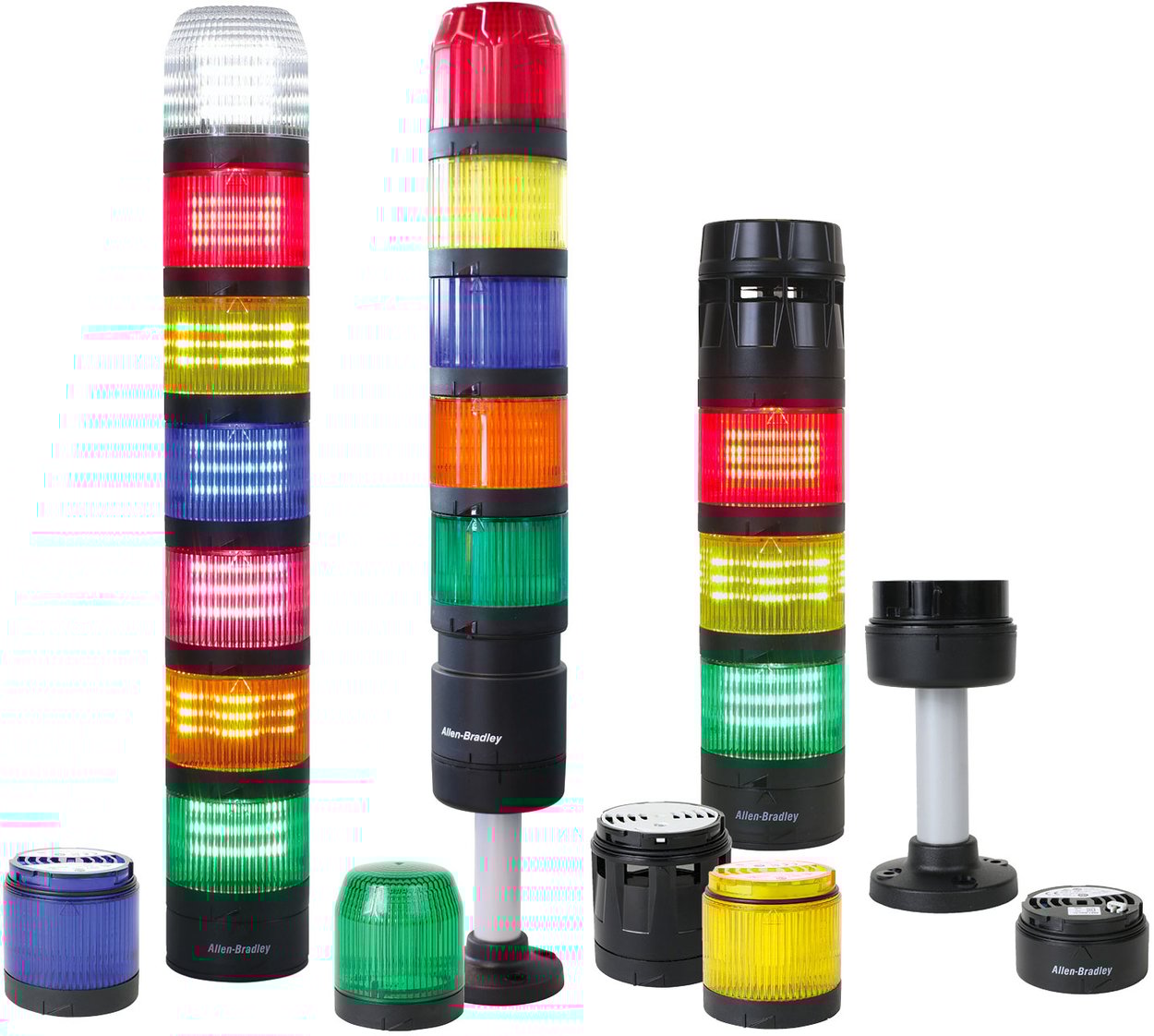 Improve Machine Uptime with 856T Control Tower Stack Lights