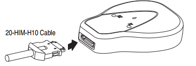 What are the replacement cables for a 1203-USB Module?