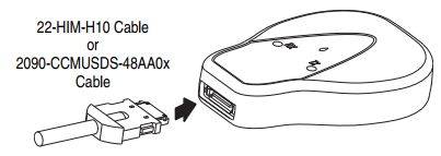 What are the replacement cables for a 1203-USB Module?
