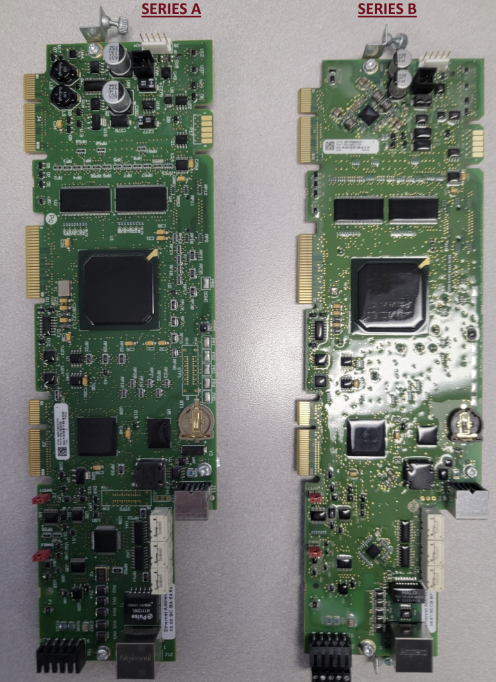 What is the difference between a PowerFlex 753/755 Control Board Series ...